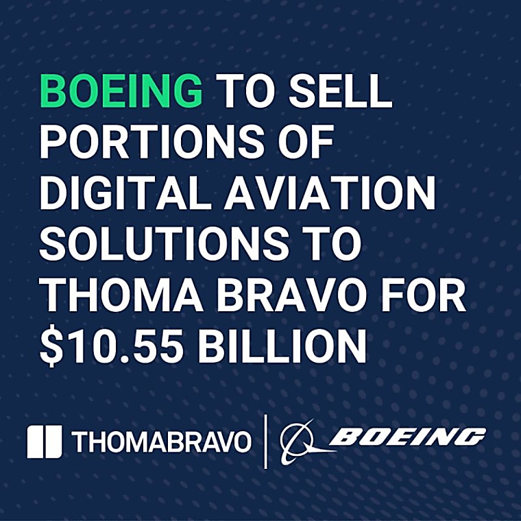 Boeing to Sell Portions of Digital Aviation Solutions to Thoma Bravo ...